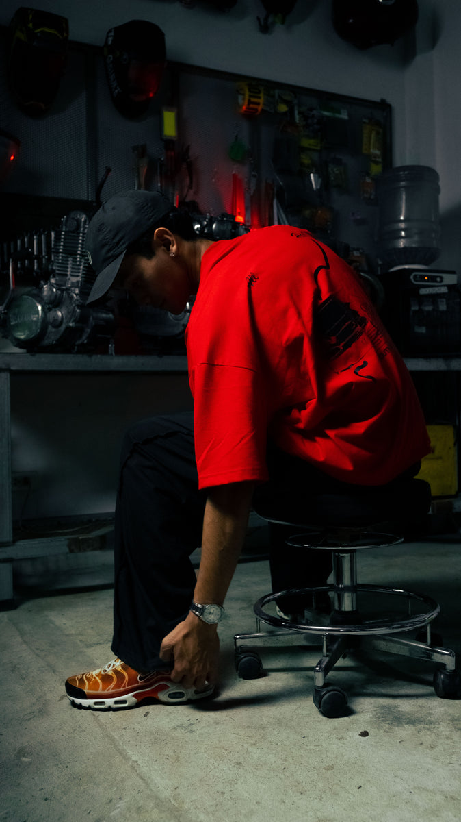 CIRCUIT DIVISION IN RARRI RED – Shop South Scene