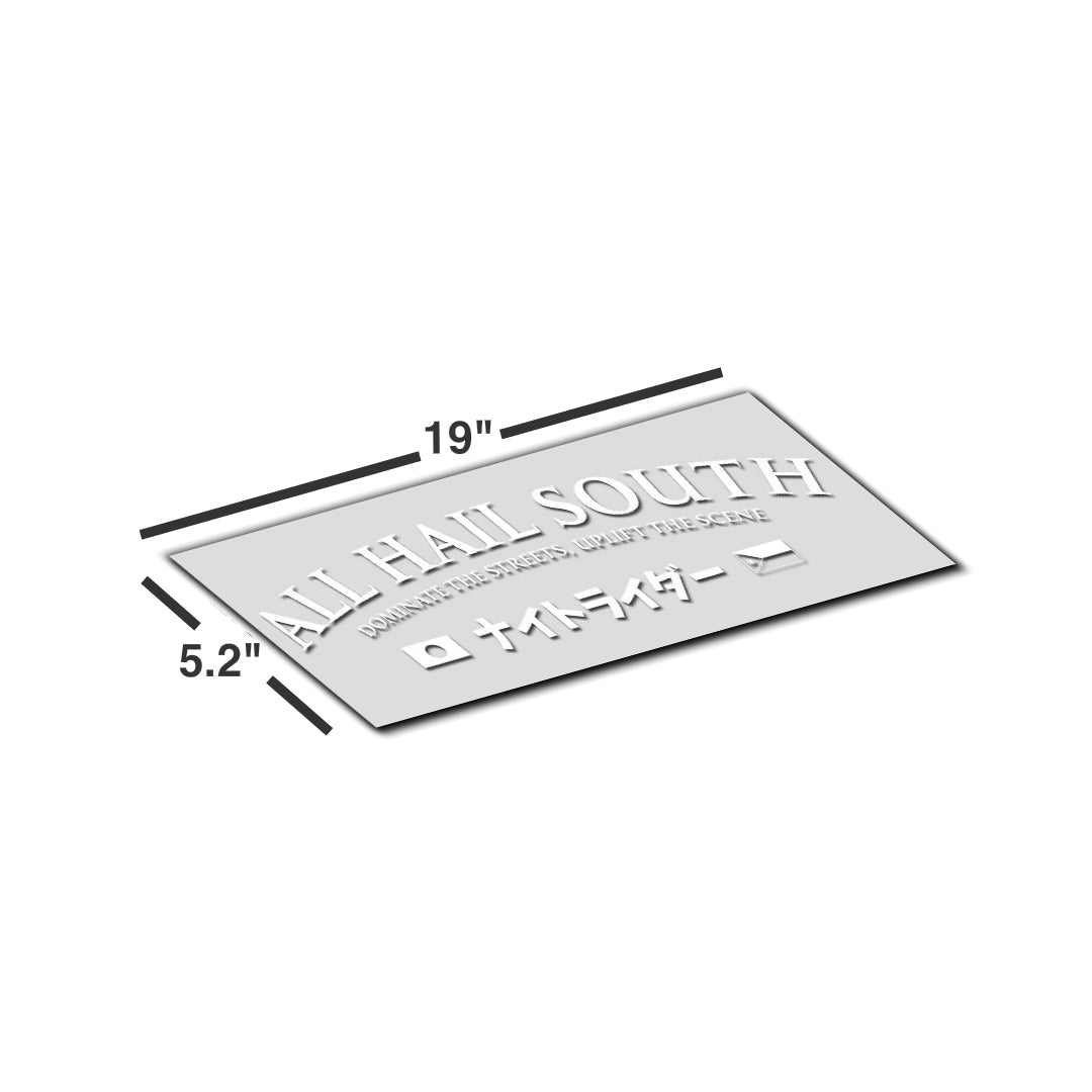 ALL HAIL SOUTH BANNER – Shop South Scene